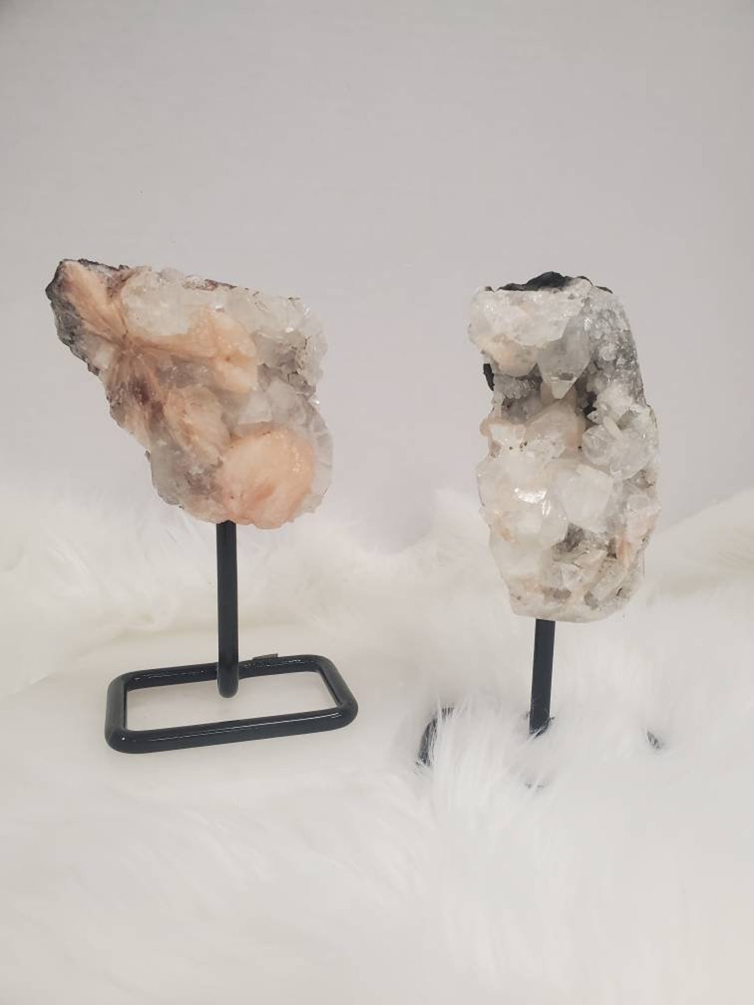 Zeolite Two Pack, Zeolite Mineral Specimens on Display ZZ49 - Etsy