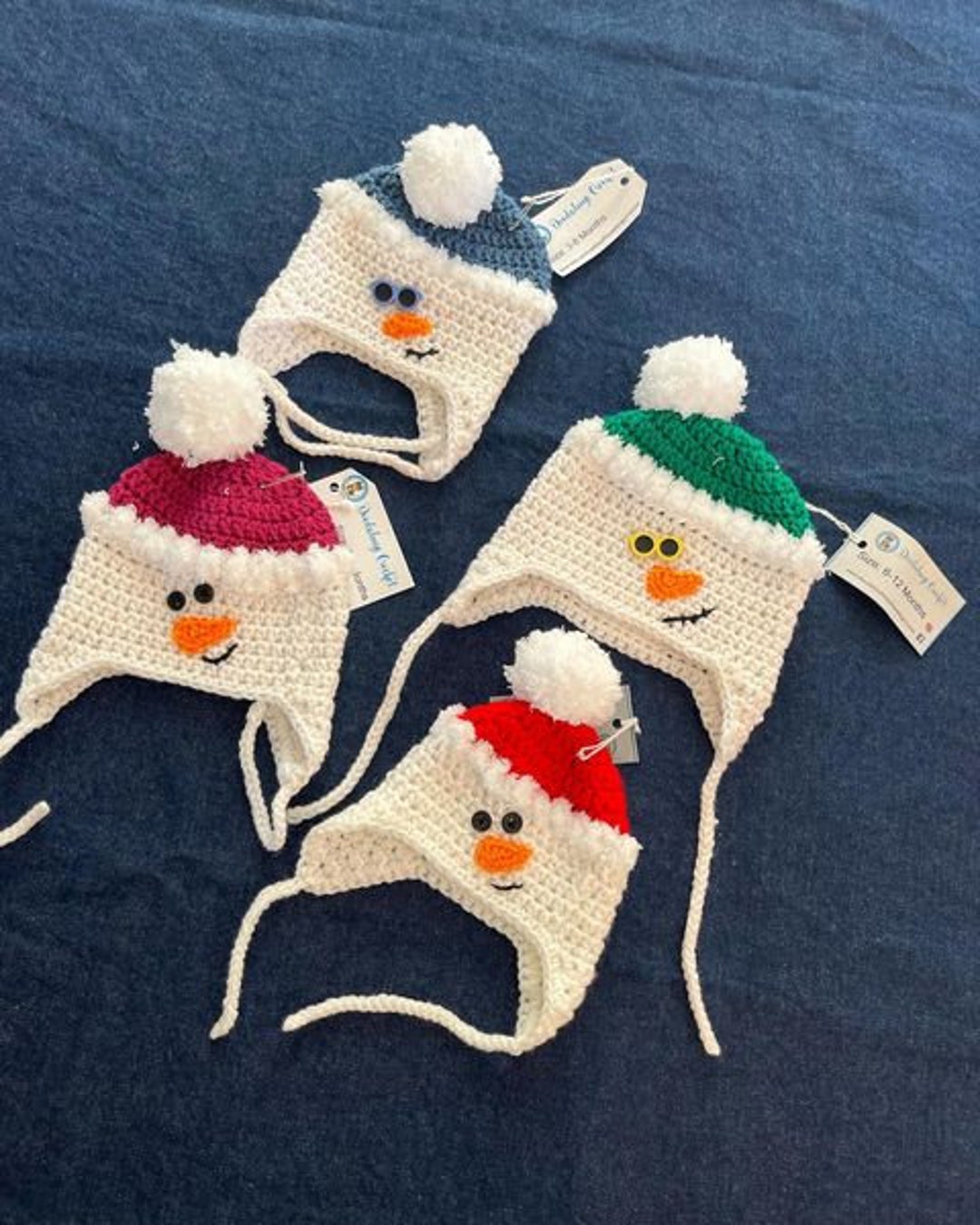 Snowman Hat - Etsy