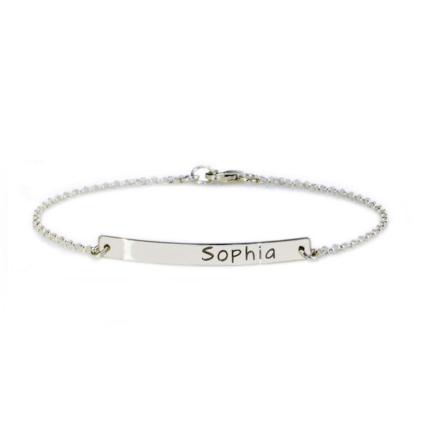 Engraved Bracelet - Etsy