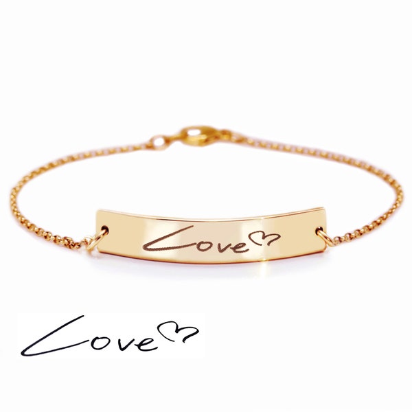 Signature Bracelet - Etsy