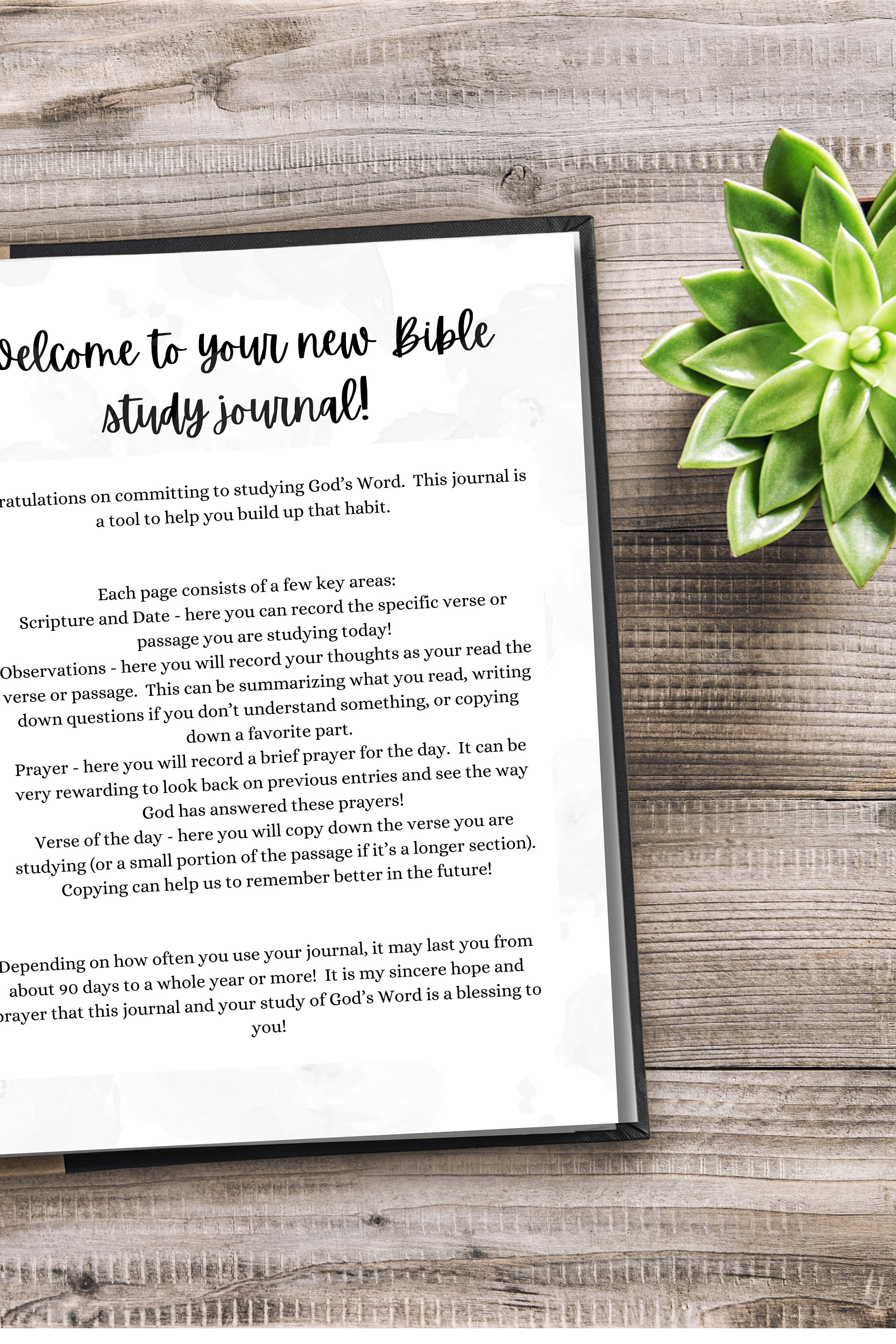 Grace Unveiled Bible Study Journal Digital Bible Study for Beginners ...
