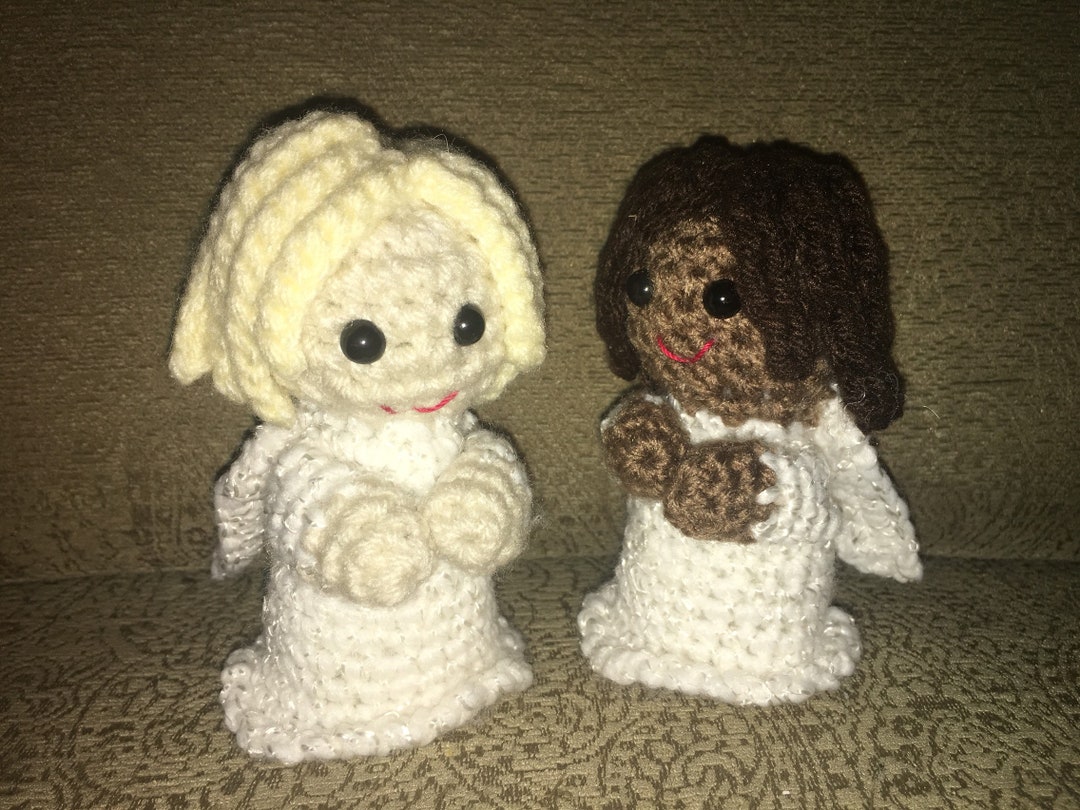 Crochet Angels Set of 2 - Etsy
