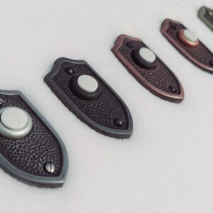 Hammered Colonial Doorbell - 1950 Casting in Impact Metallic Resin - Etsy