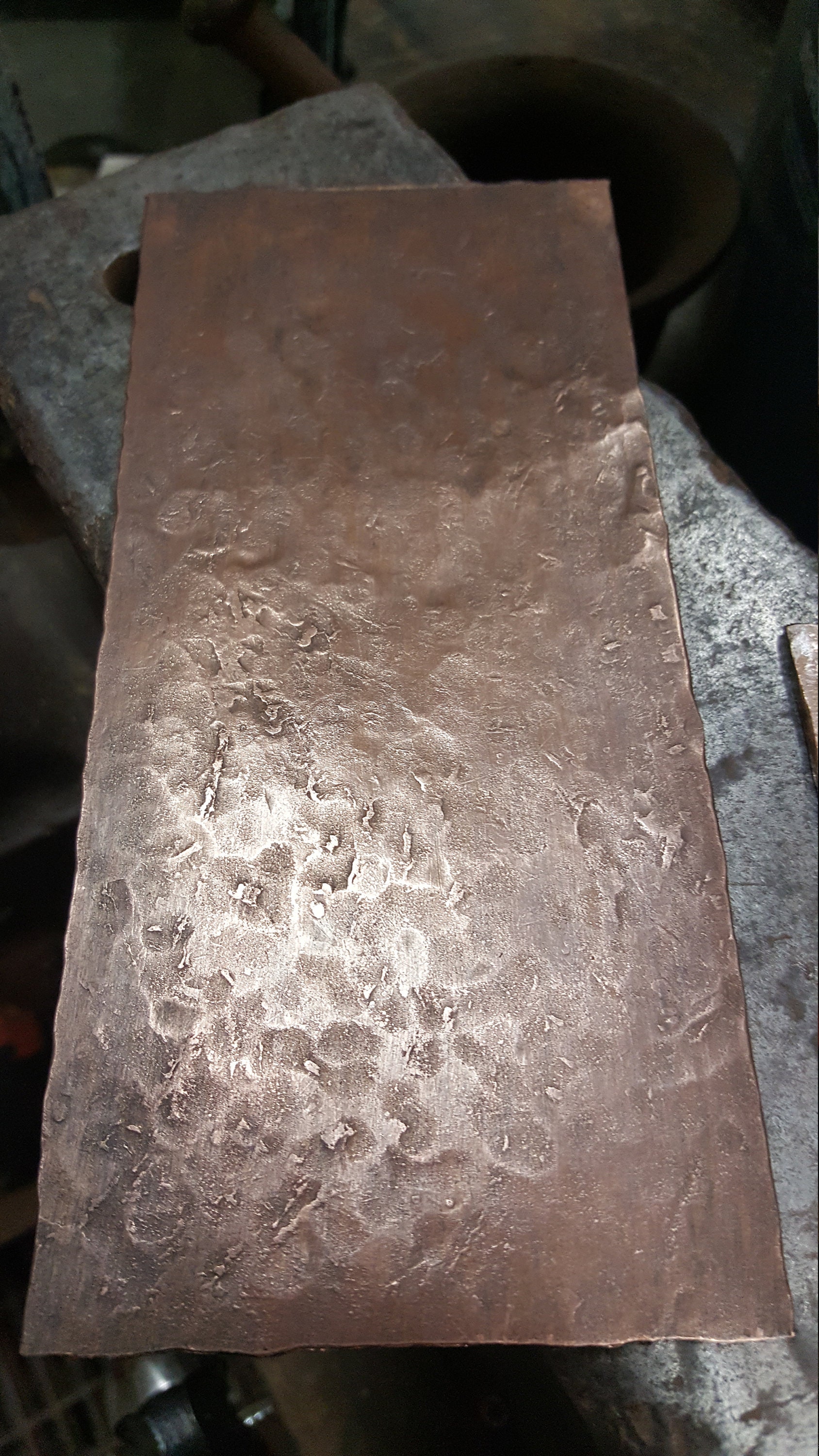 Hammerd Copper Sheet Strap Anvil Form Slab - Etsy