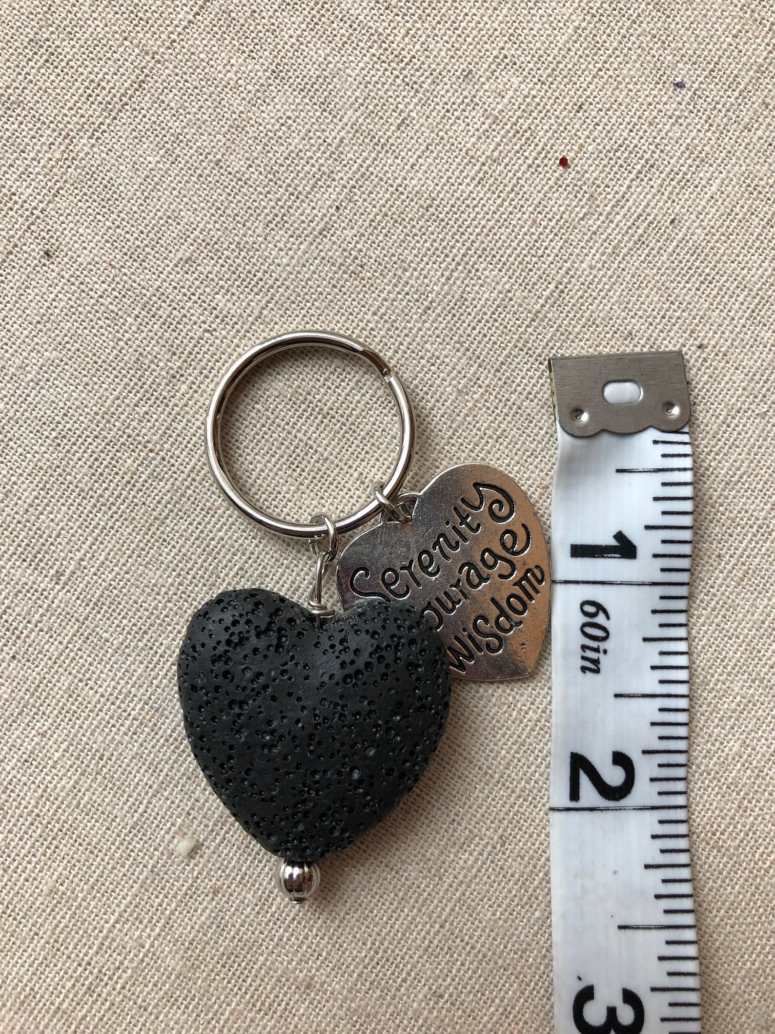 Keychain Serenity Courage Wisdom Keychain Diffuser - Etsy