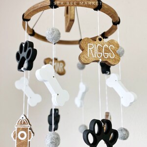 Puppy Crib Mobile: Dog Themed Nursery Decor - Etsy