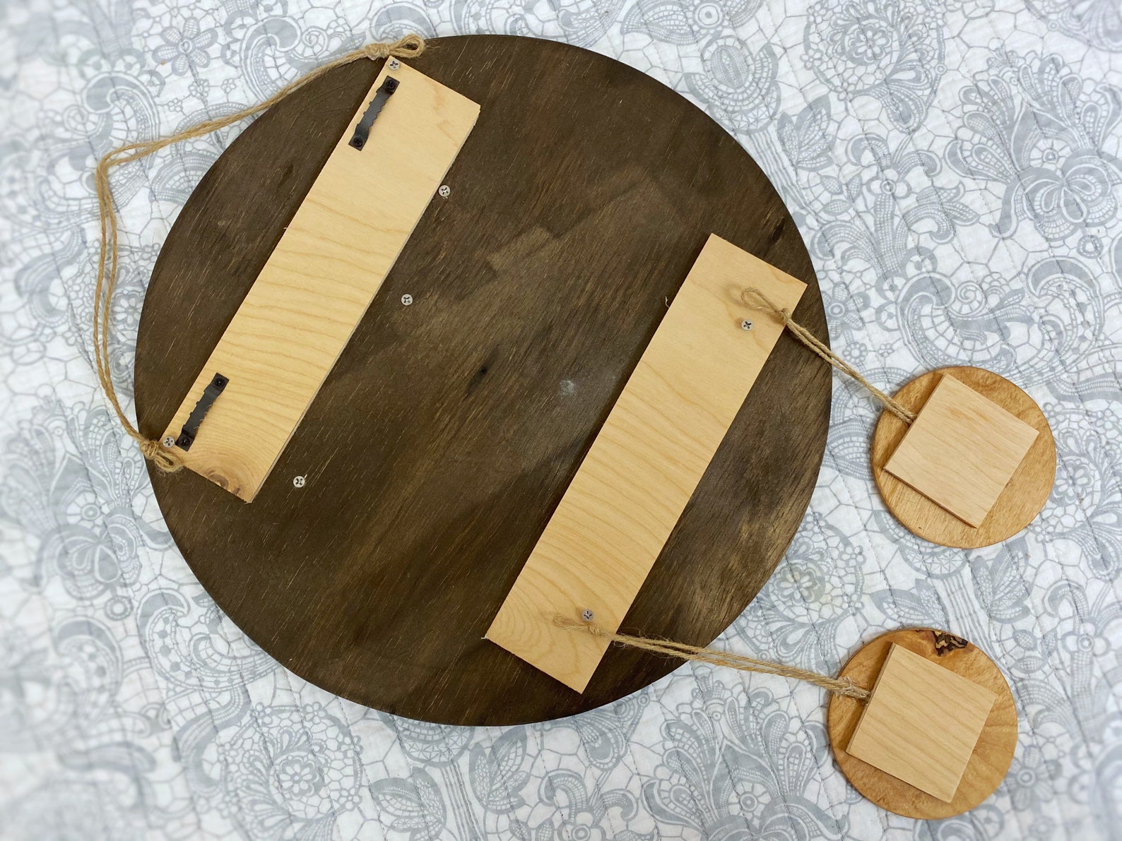 Woodland Hospital Door Hanger Custom 3D Round Name Sign With | Etsy