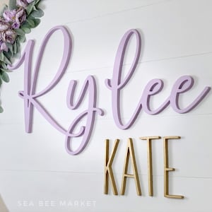 Round Name Sign With Florals and Lamb’s Ear - Shiplap Back - Custom ...
