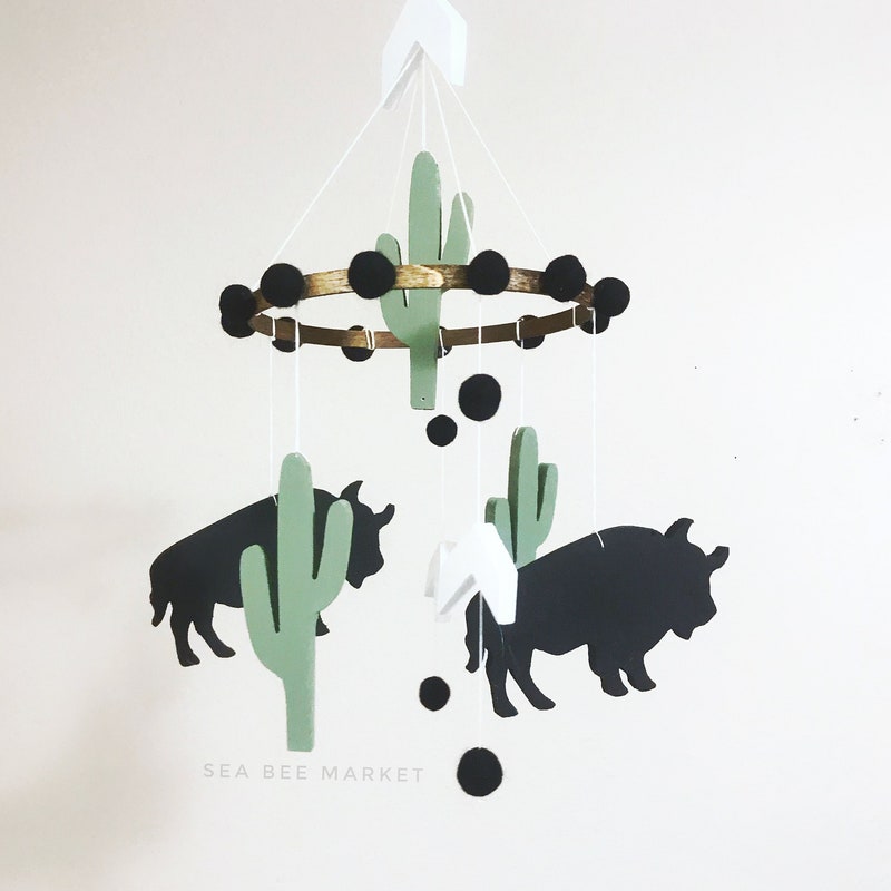 Modern Baby Mobile - Etsy