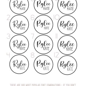 Round Name Sign With Florals and Lamb’s Ear - Shiplap Back - Custom ...