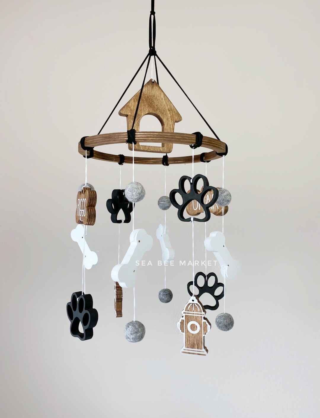 Puppy Crib Mobile: Dog Themed Nursery Decor - Etsy