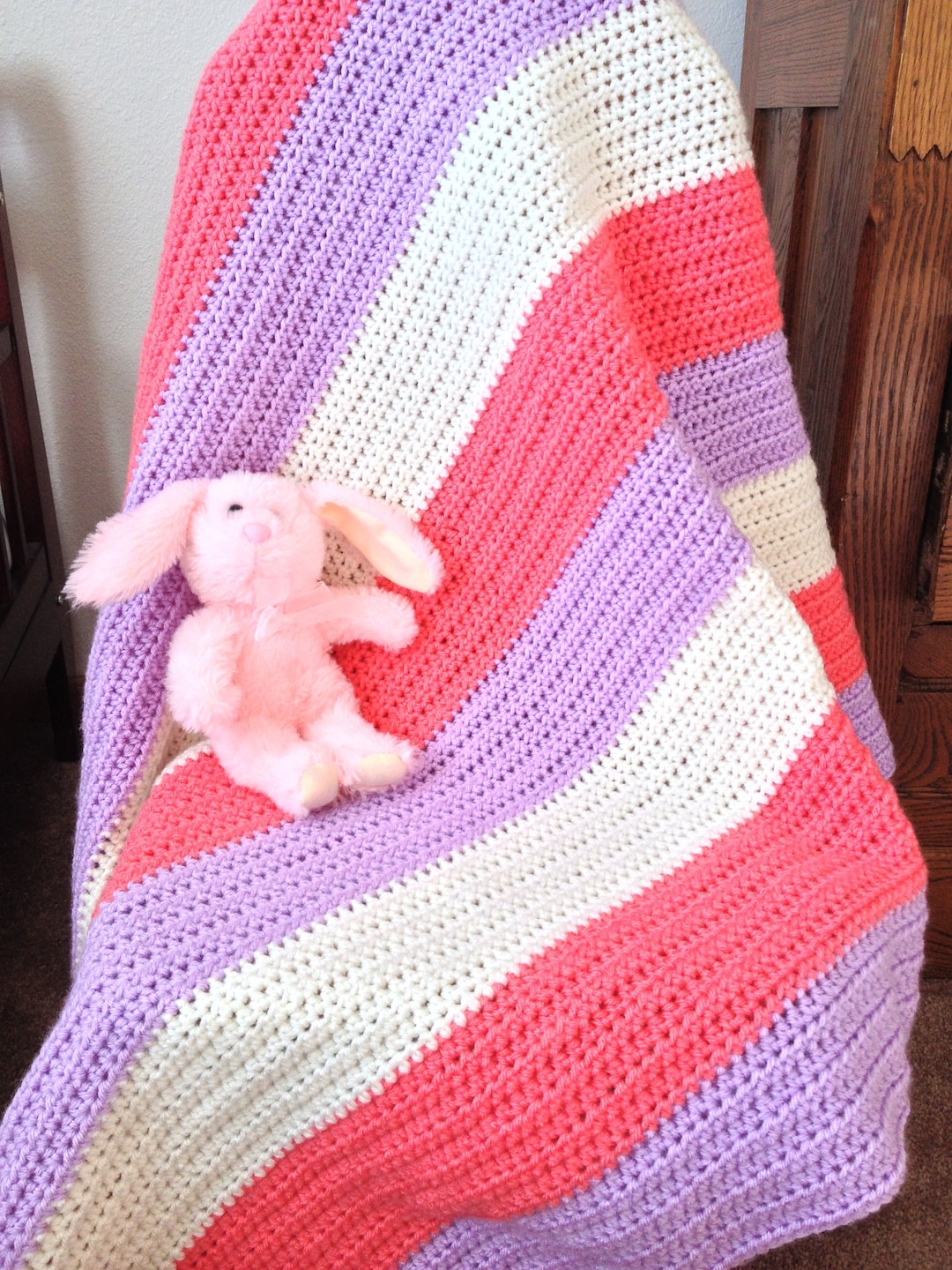 Berries & Cream Baby Blanket (PATTERN ONLY) - Etsy