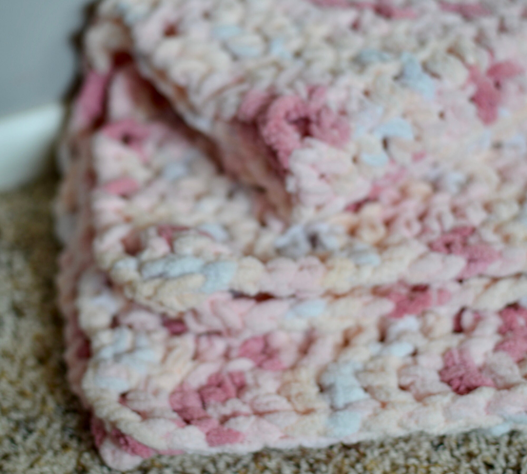 Quick & Easy Super Bulky Chunky Baby Blanket Beginner Crochet Pattern ...