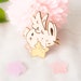 Cosmic Rabbits Star Jumper enamel Pin - Etsy