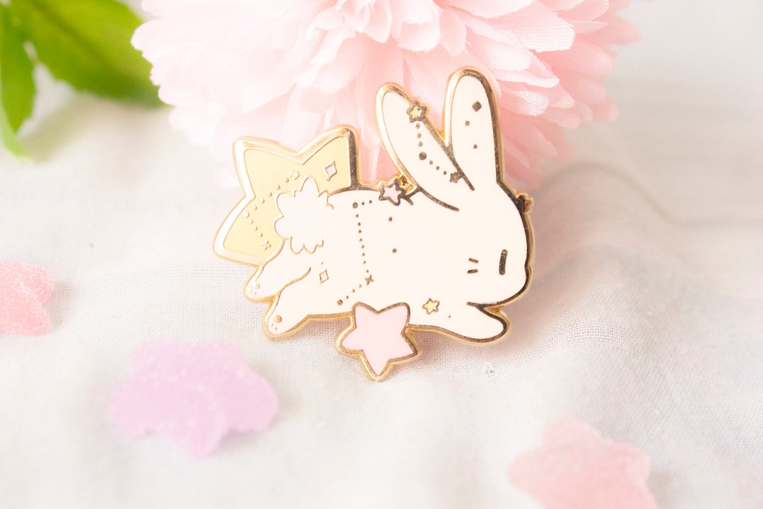 Cosmic Rabbits - Star Jumper (enamel Pin) - Etsy