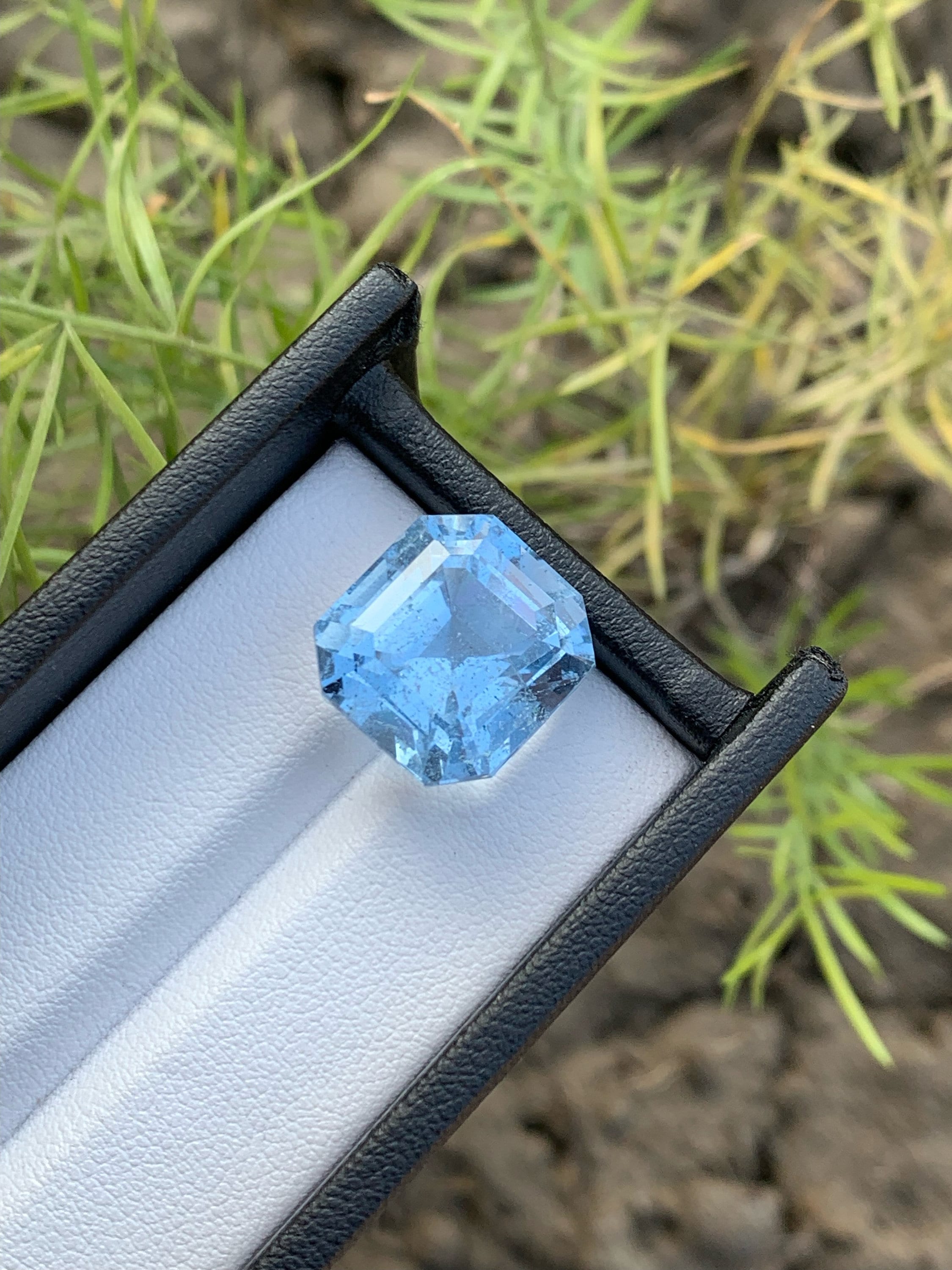Santa Maria Blue Aquamarine Cut Stone, Brazilian Loose Aquamarine ...