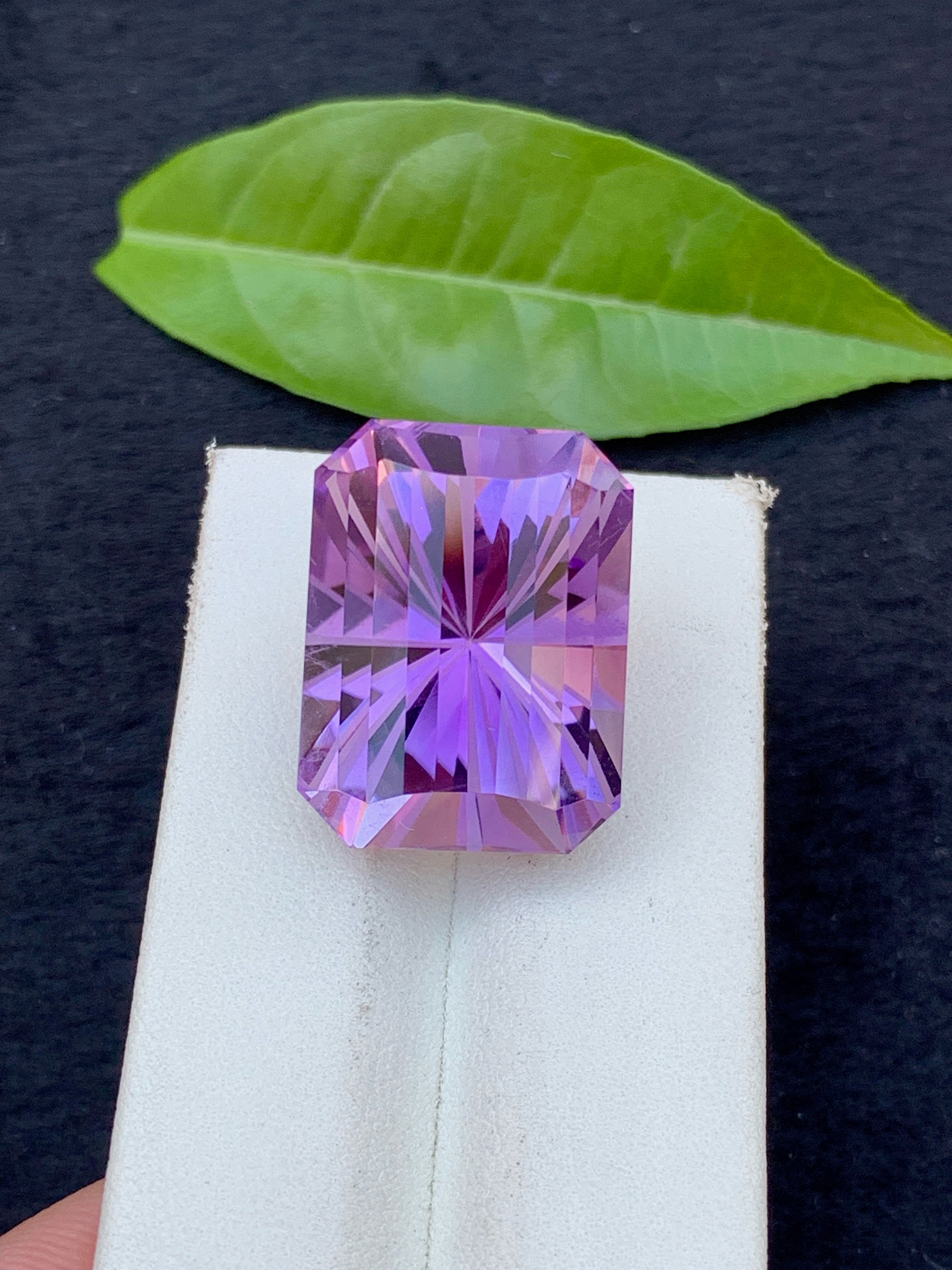 Deep Purple Amethyst Custom Cut Gemstone, Excellent Luster Flawless ...