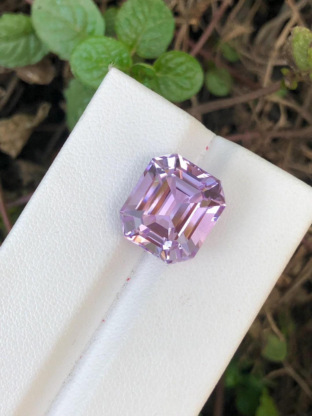 Pink Kunzite Ring Making, Lavender Kunzite Gemstone Ring Stone, Natural ...