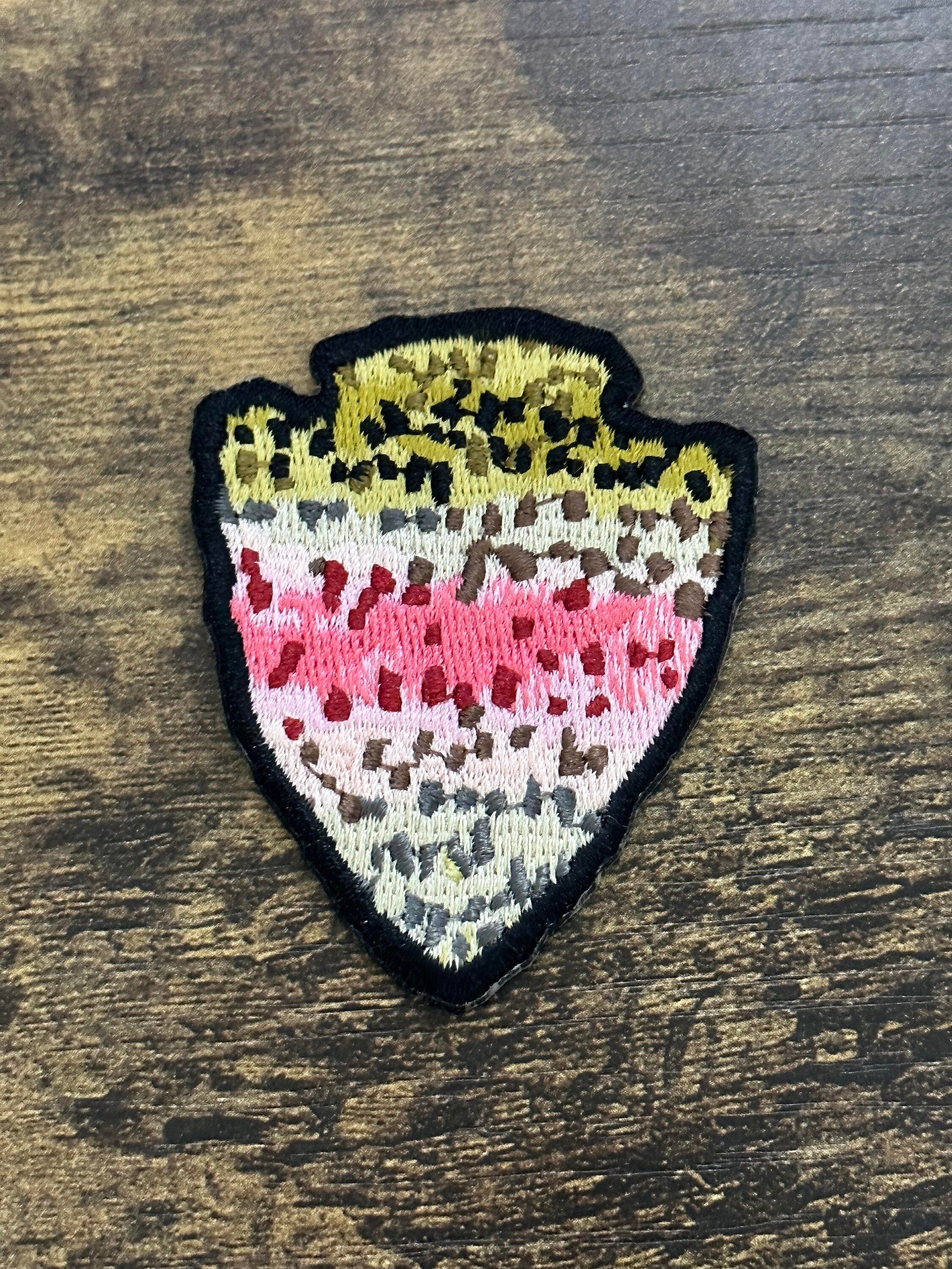 Rainbow Trout Patch National Park Inspired Iron On - Etsy