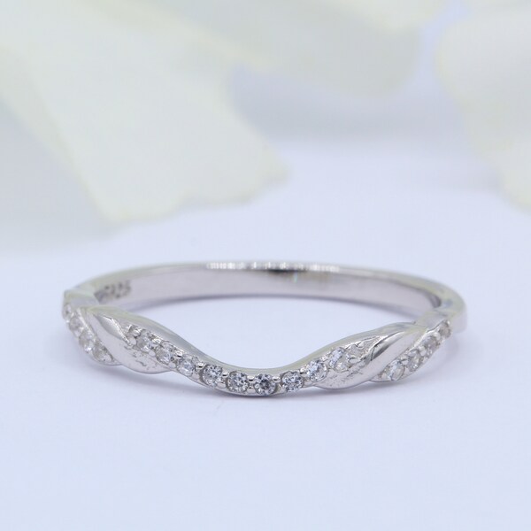Twisted Wedding Band - Etsy