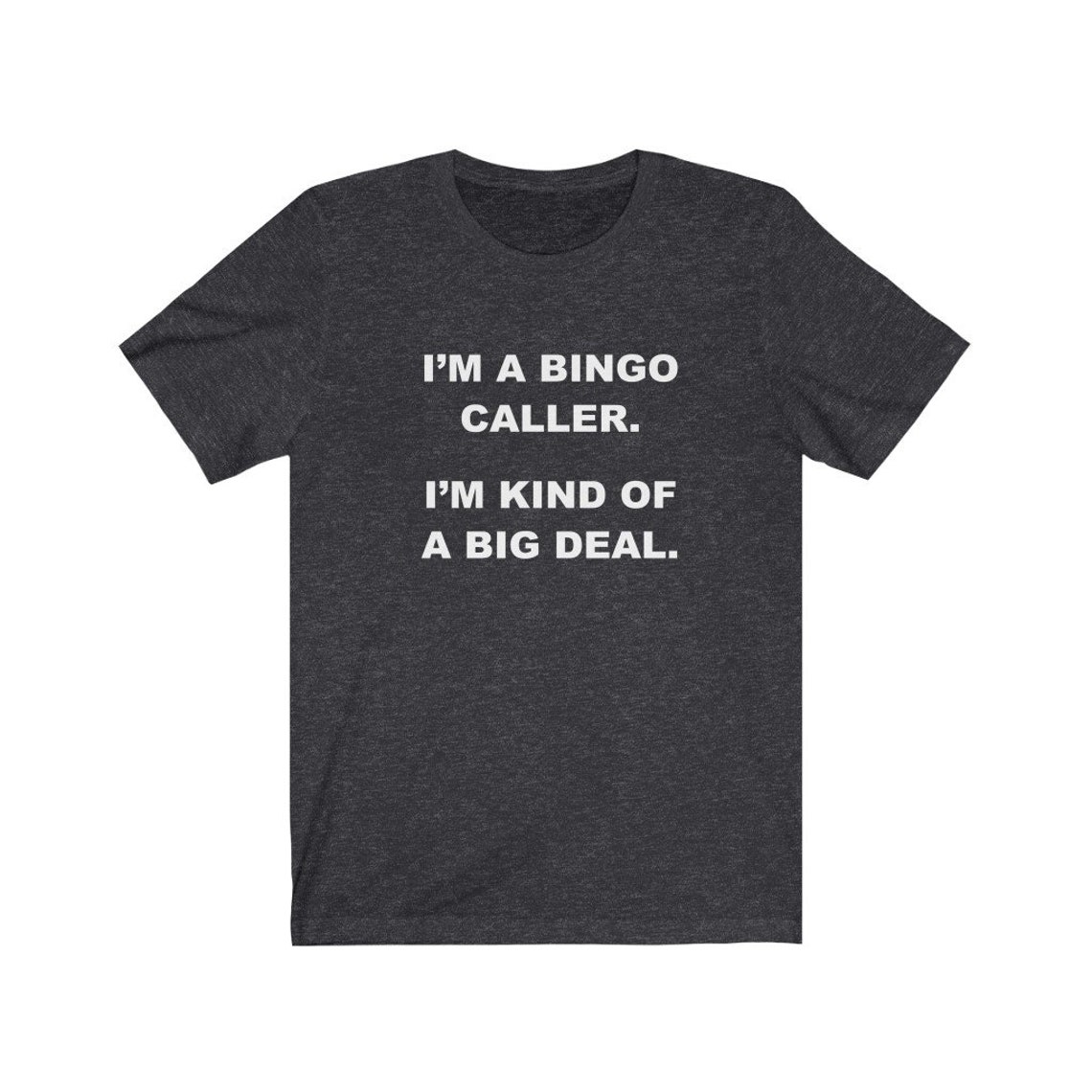 Funny Bingo Caller Shirt, Gift for Bingo Caller, Big Deal Bingo Caller ...
