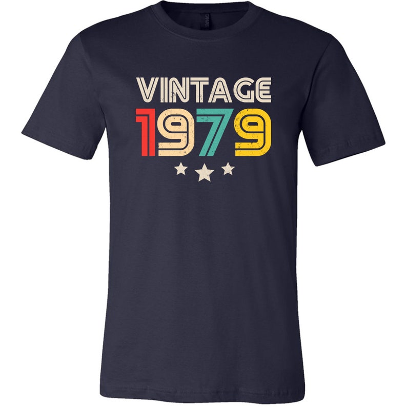 Vintage 1979 Unisex T-Shirt 40th Birthday Shirt 1979 Shirt | Etsy