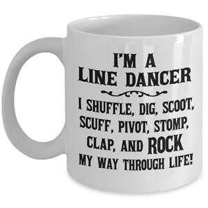Line Dancer Gifts, Line Dancer Mugs, I'M A LINE DANCER MUG, Line ...