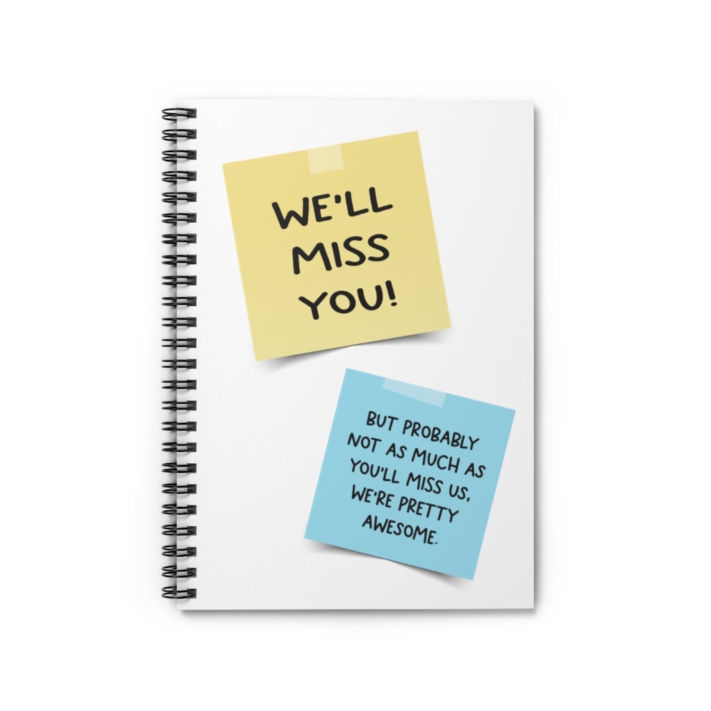 We Will Miss You Coworker