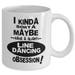 LINE DANCING OBSESSION Mug - Gifts for Line Dancers, Line Dancing Gifts ...