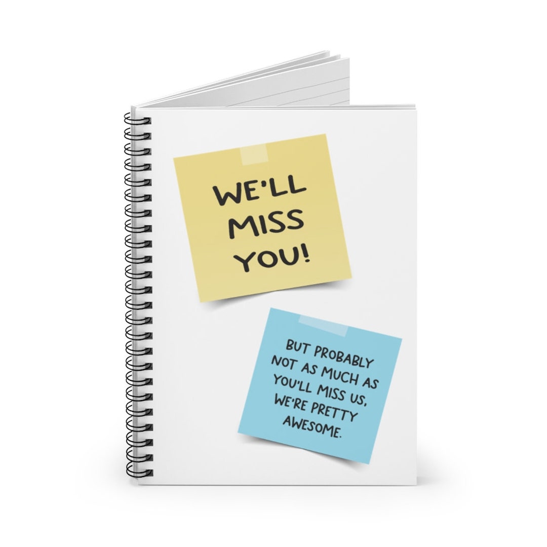 Employee Goodbye Gifts, Funny Coworker Leaving Gift, We'll Miss You ...