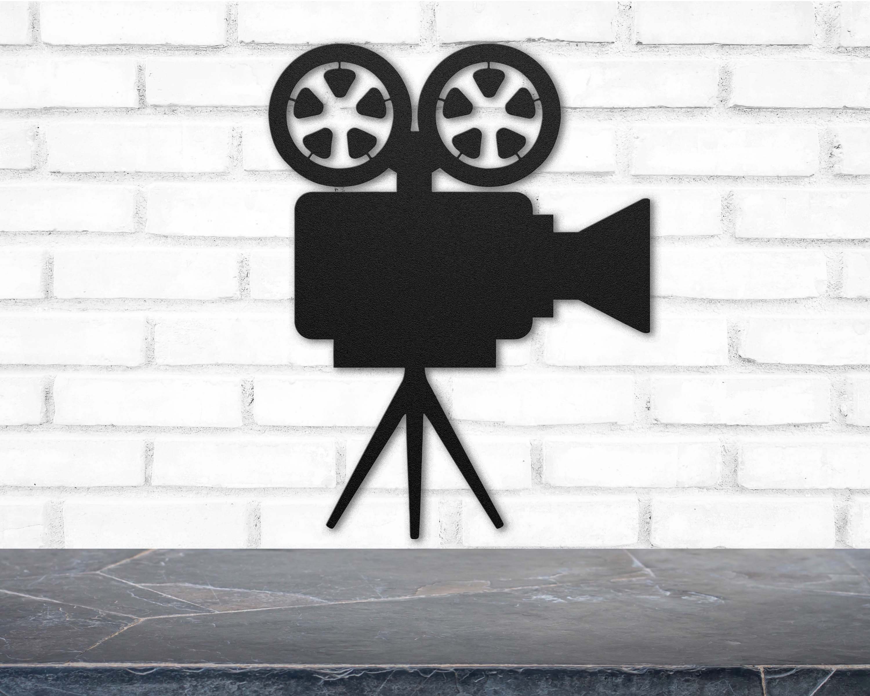 Film Camera Metal Sign Film Lover Metal Wall Art Gift for - Etsy
