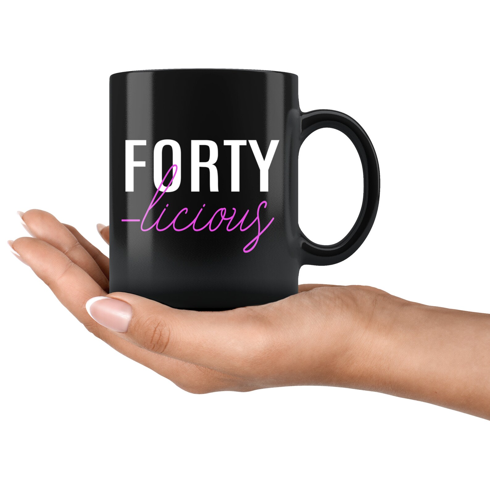FORTY-LICIOUS Coffee Mug 40th Birthday Gift for Her 40th | Etsy