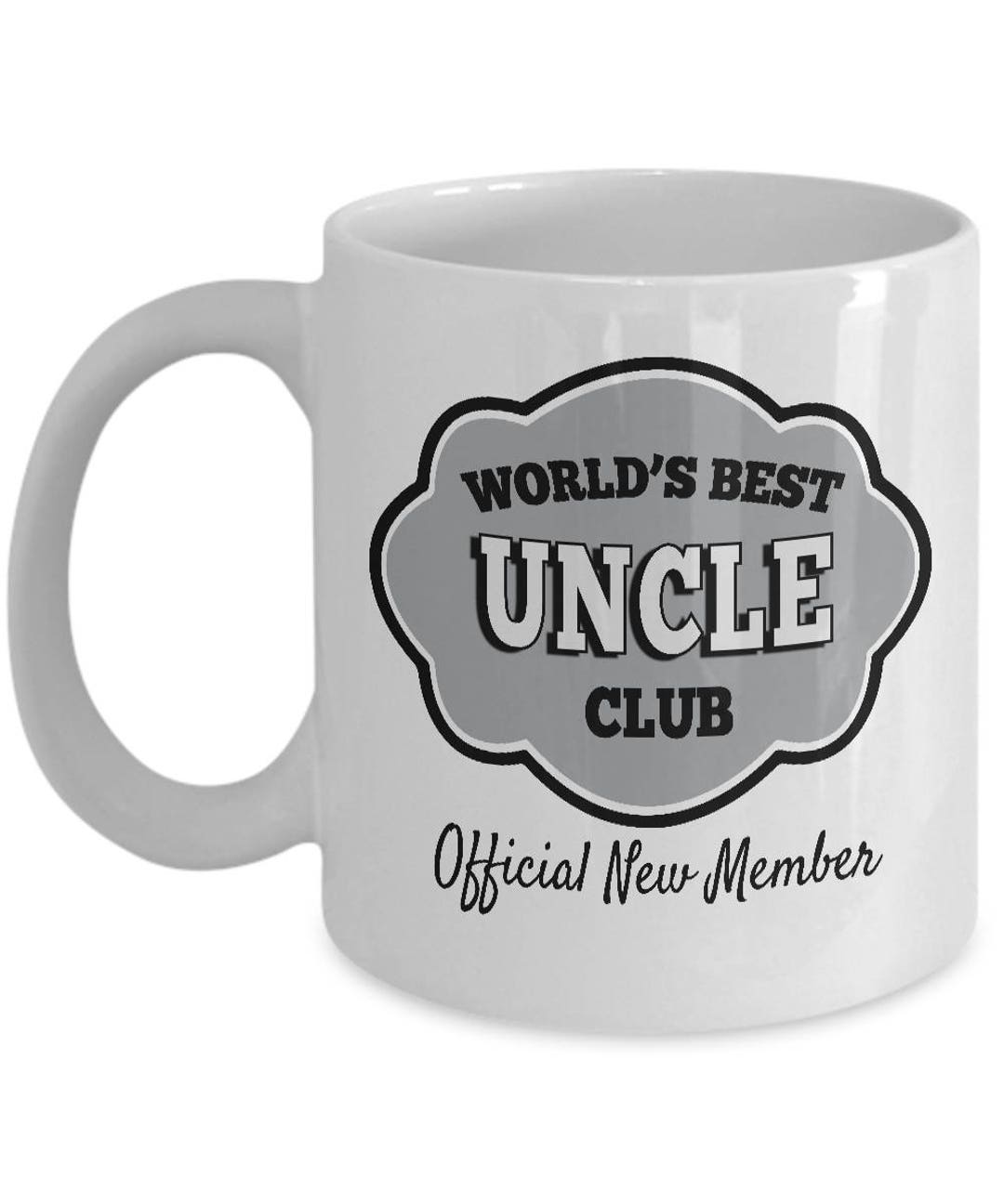WORLD'S BEST UNCLE Club - New Uncle Gift, New Uncle Mug, Baby ...