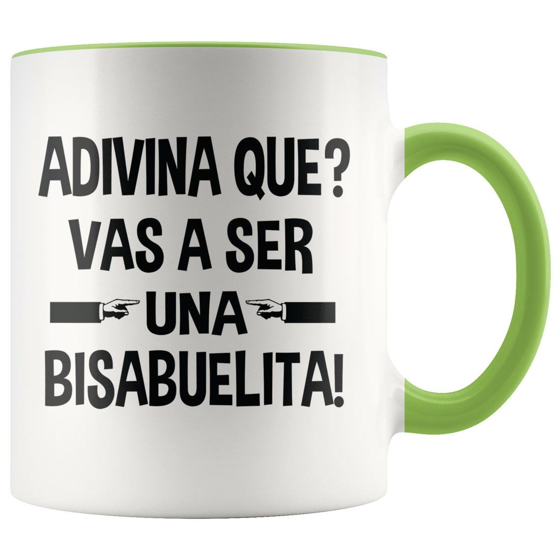 Vas A Ser Una Bisabuelita Coffee Mug Bisabuela Reveal New - Etsy