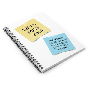 Employee Goodbye Gifts, Funny Coworker Leaving Gift, We'll Miss You ...