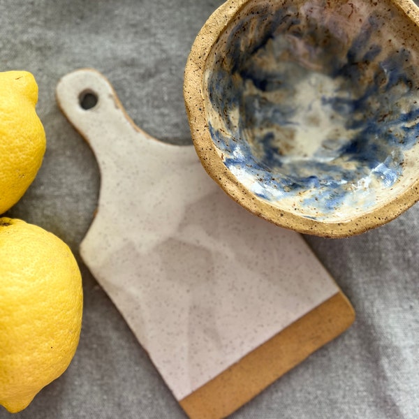 Ceramic Cheese Board - Etsy