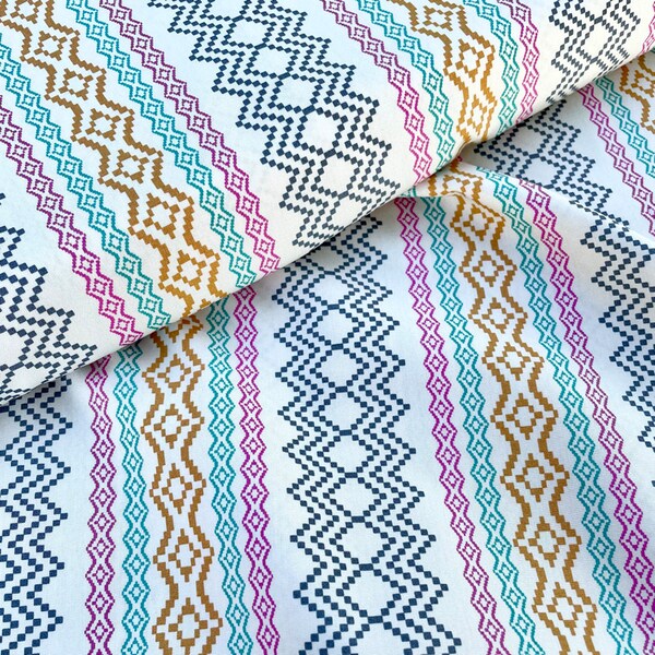 Indie Folk Fabric - Etsy