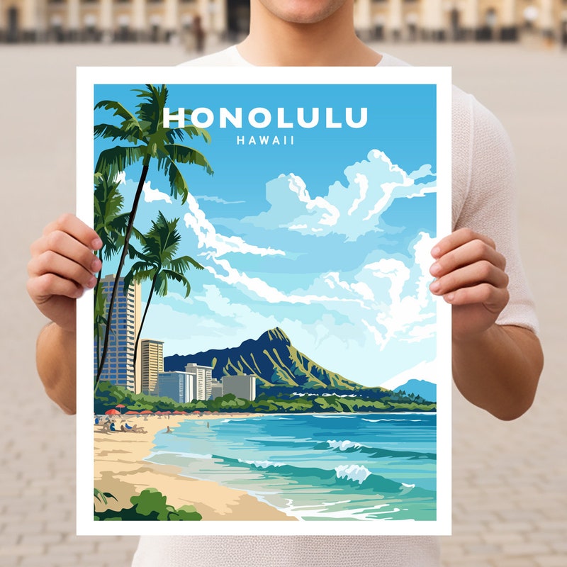 Honolulu Art - Etsy