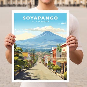 Soyapango El Salvador Travel Wall Art Poster Print - Etsy