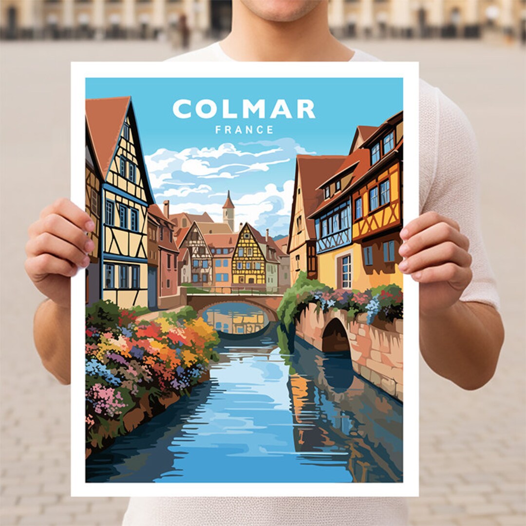 Colmar France Travel Wall Art Poster Print - Etsy