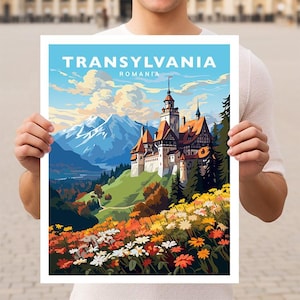 Transylvania Romania Travel Wall Art Poster Print - Etsy