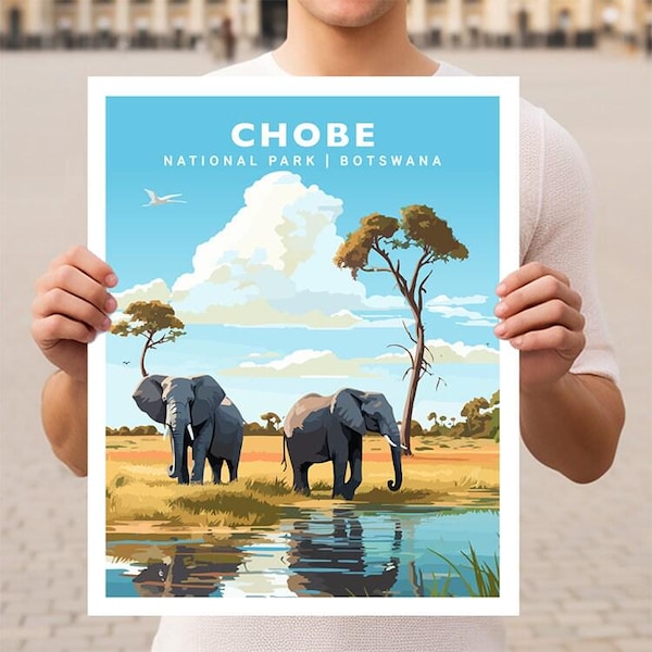 Chobe National Park Botswana - Etsy