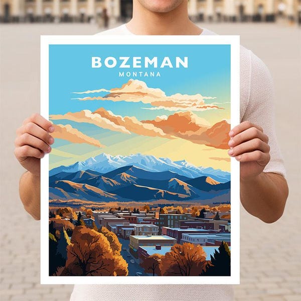 Bozeman Montana - Etsy