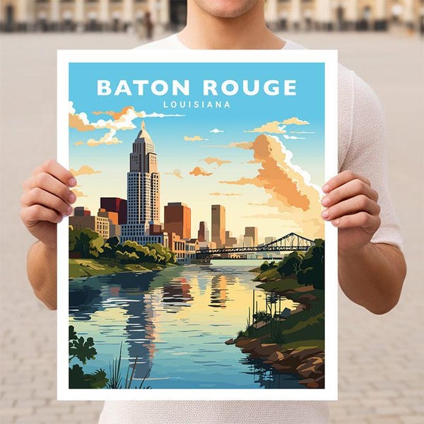 Baton Rouge - Etsy