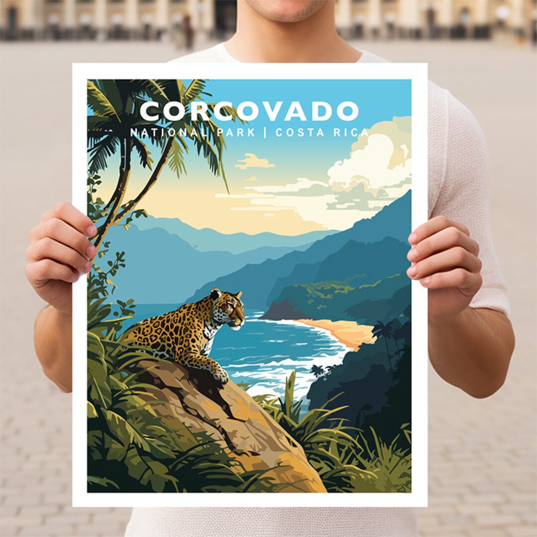 Corcovado National Park Costa Rica Travel Wall Art Poster Print - Etsy