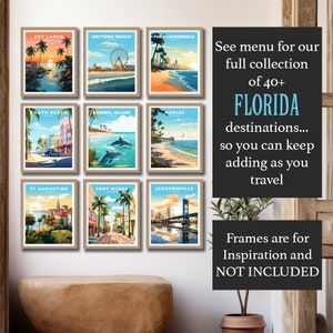 Destin Florida Travel Wall Art Poster Print - Etsy