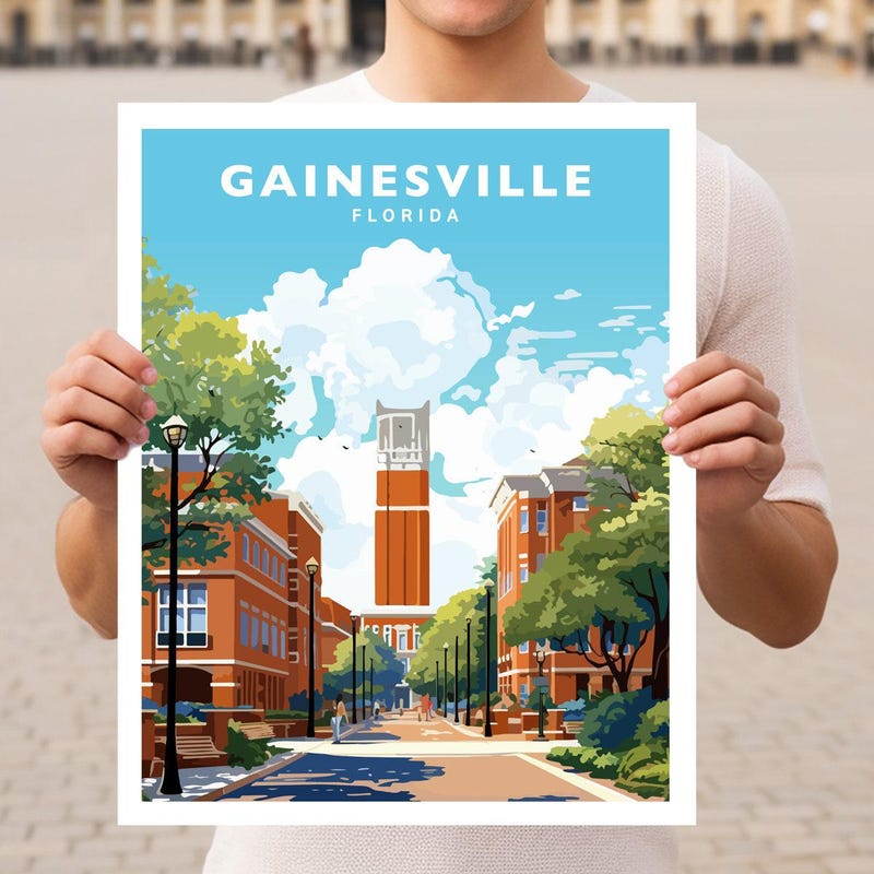 Gainesville Florida - Etsy