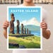 Easter Island Chile Travel Wall Art Poster Print - Etsy