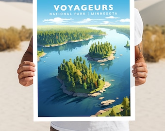 Voyageurs National Park Print - Etsy