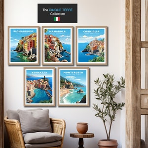 Amalfi Coast Italy Travel Wall Art Poster Print - Etsy